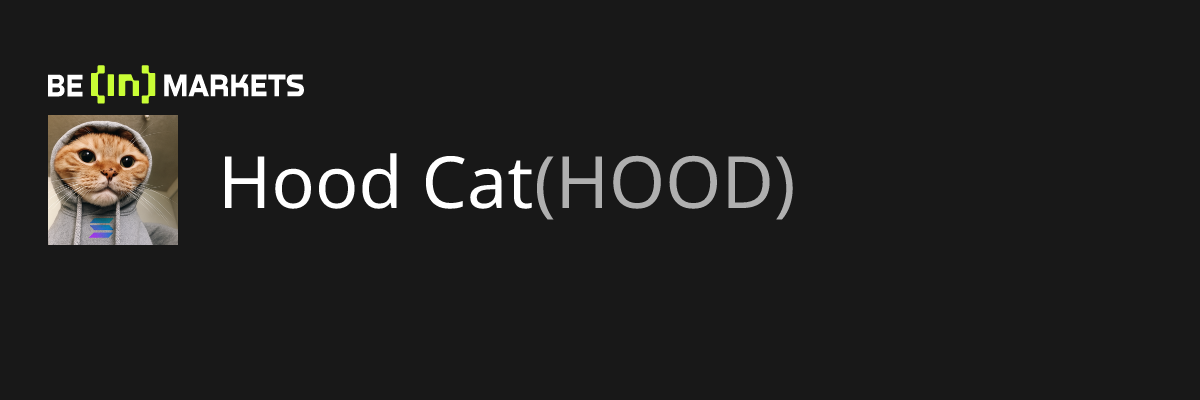 Hood Cat (HOOD) Price, MarketCap, Charts and Fundamentals Info - BeInCrypto