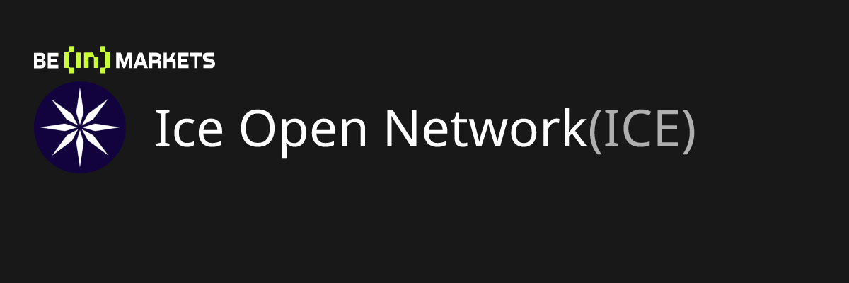 Ice Open Network (ICE) Price, MarketCap, Charts and Fundamentals Info ...