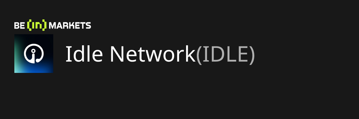 Idle Network (IDLE) información de precios, capitalización de mercado ...