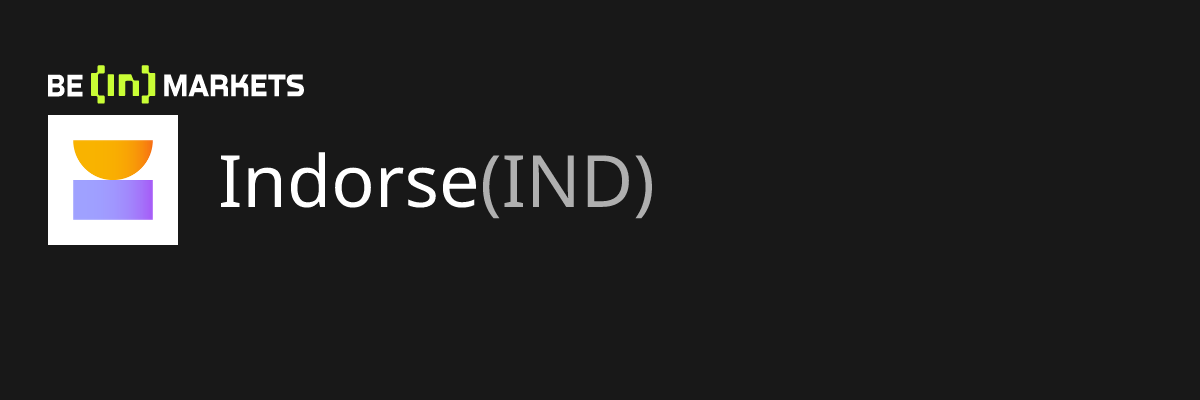 Indorse (IND) Price, MarketCap, Charts and Fundamentals Info - BeInCrypto