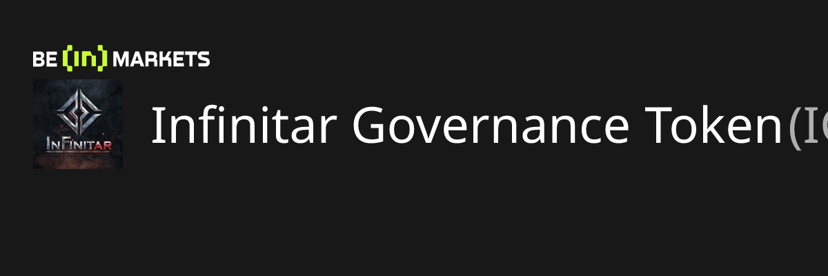 Infinitar Governance Token (IGT) 価格, 時価総額, 図表およびファンダメンタルズ情報 - BeInCrypto Japan