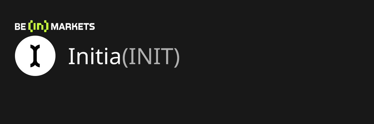 Initia (INIT) Fiyat, Piyasa Değeri, Grafikler ve Temel Bilgi - BeInCrypto