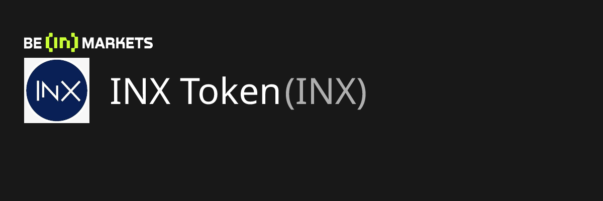INX Token (INX) 価格, 時価総額, 図表およびファンダメンタルズ情報 - BeInCrypto Japan