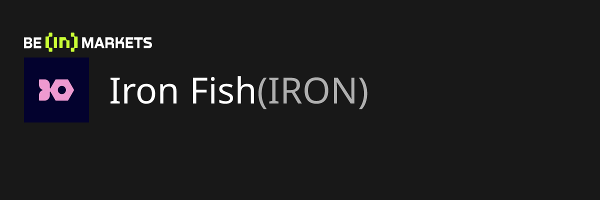 Iron Fish (IRON) Price, MarketCap, Charts and Fundamentals Info ...