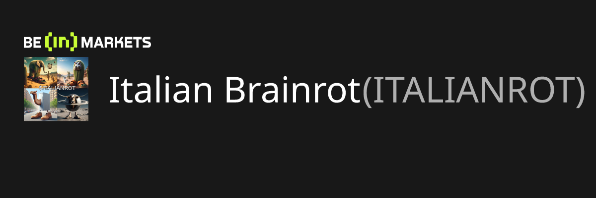 Italian Brainrot (ITALIANROT) Fiyat, Piyasa Değeri, Grafikler ve Temel ...