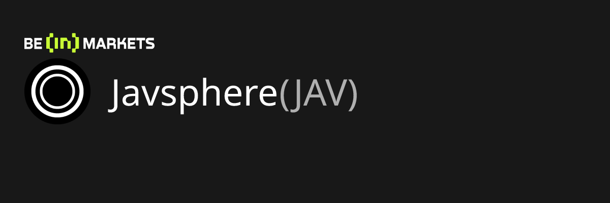Javsphere (JAV) información de precios, capitalización de mercado, gráficos y fundamentos ...