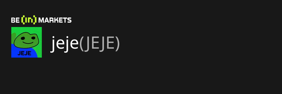 jeje (JEJE) Harga, Kapitalisasi Pasar, Info Grafik dan Fundamental ...