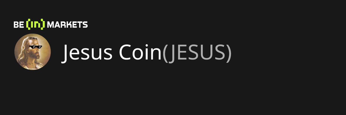 Jesus Coin (JESUS) Price, MarketCap, Charts and Fundamentals Info ...