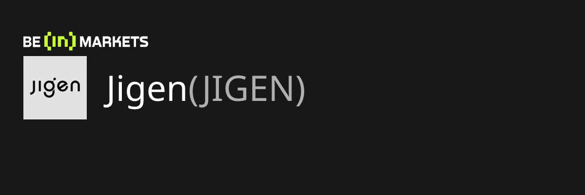 Jigen (JIGEN) Price, MarketCap, Charts and Fundamentals Info - BeInCrypto