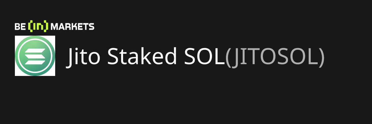 Jito Staked SOL (JITOSOL) información de precios, capitalización de ...