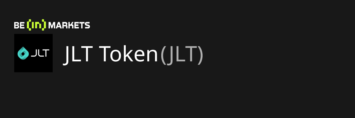 JLT Token (JLT) información de precios, capitalización de mercado ...