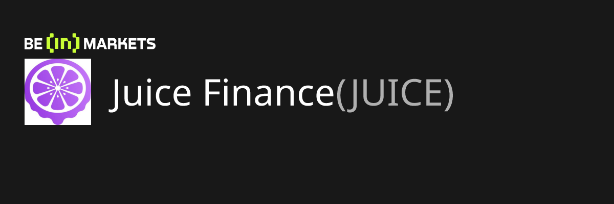 Juice Finance (JUICE) Price, MarketCap, Charts and Fundamentals Info ...