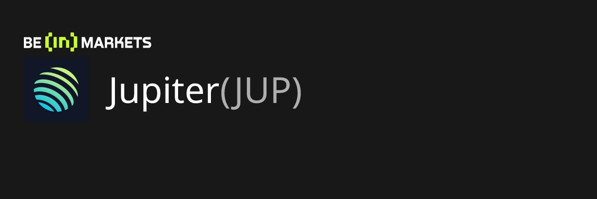 Jupiter (JUP) Price, MarketCap, Charts and Fundamentals Info - BeInCrypto