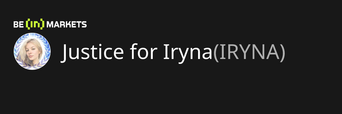 Justice for Iryna (IRYNA) 가격, 마켓캡, 차트 및 펜더멘털 정보 - BeinCrypto Korea