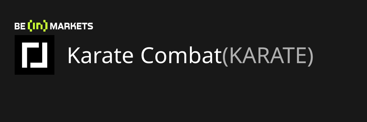 Karate Combat (KARATE) Price, MarketCap, Charts and Fundamentals Info ...