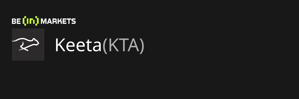 Keeta (KTA) Price, MarketCap, Charts and Fundamentals Info - BeInCrypto