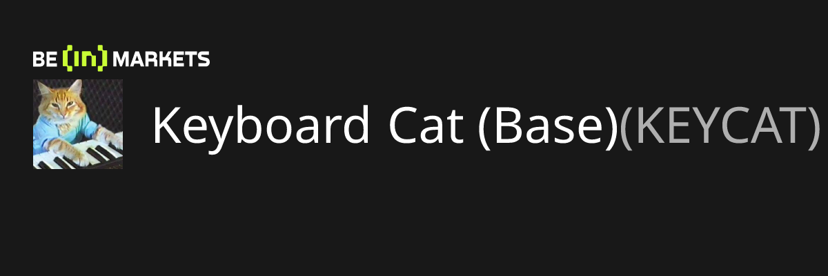 Keyboard Cat (Base) (KEYCAT) Price, MarketCap, Charts and Fundamentals ...