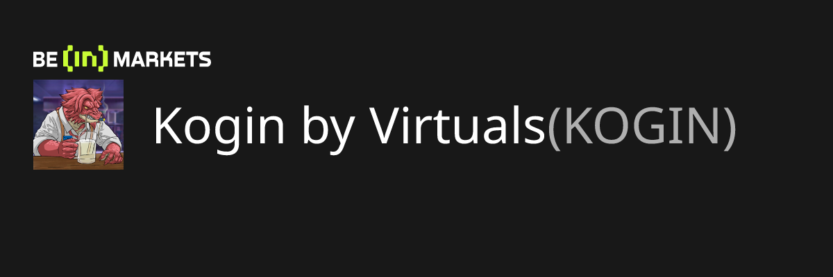 Kogin by Virtuals (KOGIN) Price, MarketCap, Charts and Fundamentals ...
