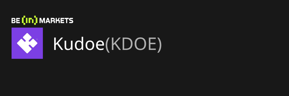 Kudoe (KDOE) información de precios, capitalización de mercado ...