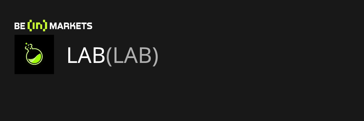 LAB (LAB) Price, MarketCap, Charts and Fundamentals Info - BeInCrypto