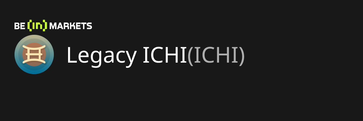 Legacy ICHI (ICHI) Price, MarketCap, Charts and Fundamentals Info ...