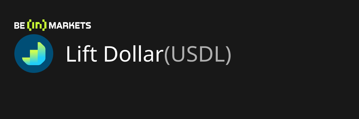 Lift Dollar (USDL) Price, MarketCap, Charts and Fundamentals Info ...