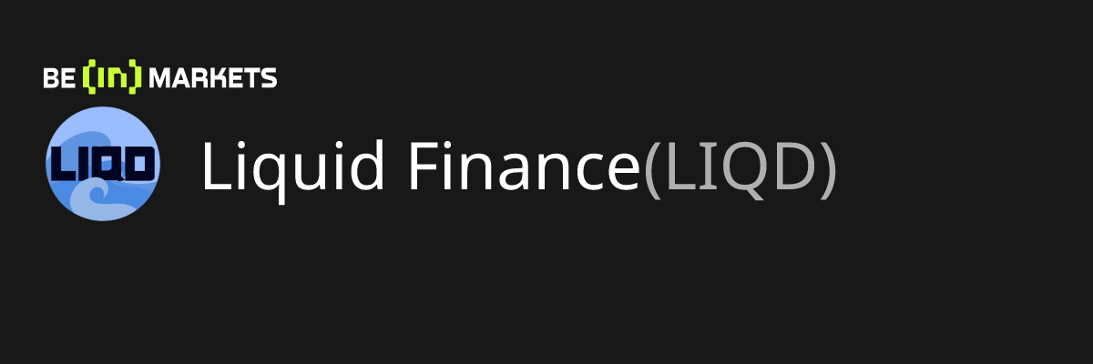 Liquid Finance (LIQD) información de precios, capitalización de mercado ...