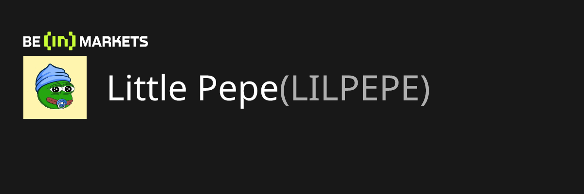 Little Pepe (LILPEPE) información de precios, capitalización de mercado ...