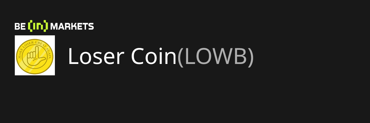 Loser Coin (LOWB) Price, MarketCap, Charts and Fundamentals Info ...