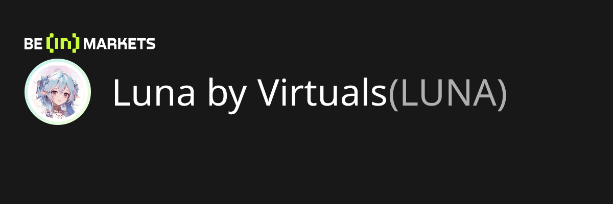 Luna by Virtuals (LUNA) información de precios, capitalización de mercado, gráficos y ...