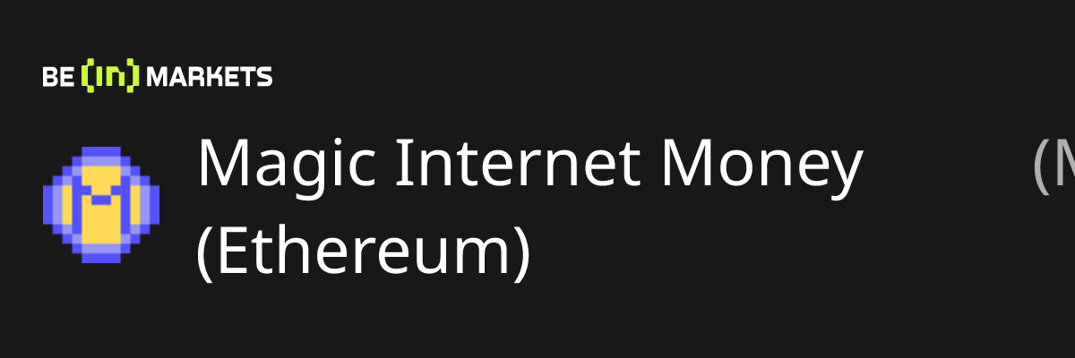 Magic Internet Money (Ethereum) (MIM) Price, MarketCap, Charts and ...