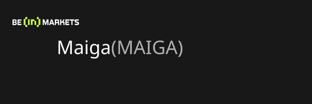 Maiga (MAIGA) información de precios, capitalización de mercado ...