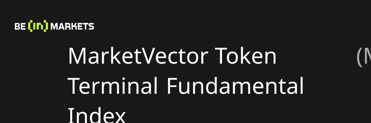 MarketVector Token Terminal Fundamental Index (MVTT10F) Price ...