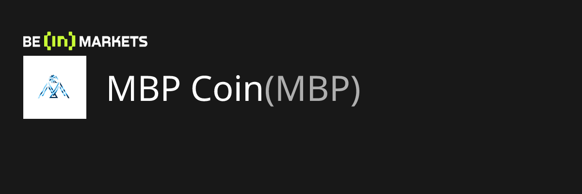 MBP Coin (MBP) información de precios, capitalización de mercado ...