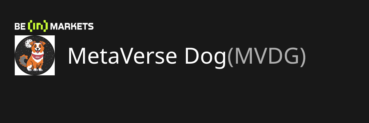 MetaVerse Dog (MVDG) Fiyat, Piyasa Değeri, Grafikler ve Temel Bilgi ...