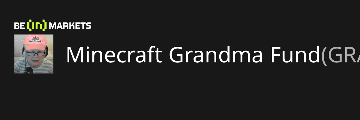 Minecraft Grandma Fund (GRANDMA) Harga, Kapitalisasi Pasar, Info Grafik ...