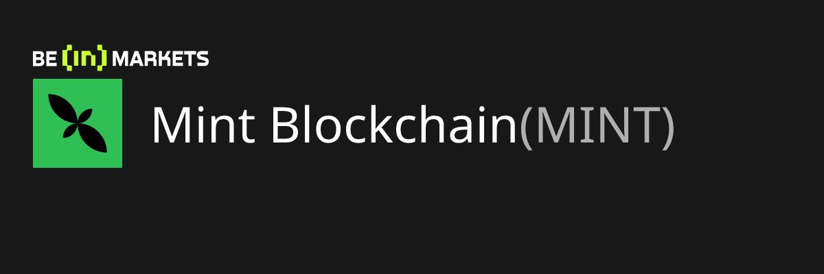 Mint Blockchain (MINT) Price, MarketCap, Charts and Fundamentals Info ...