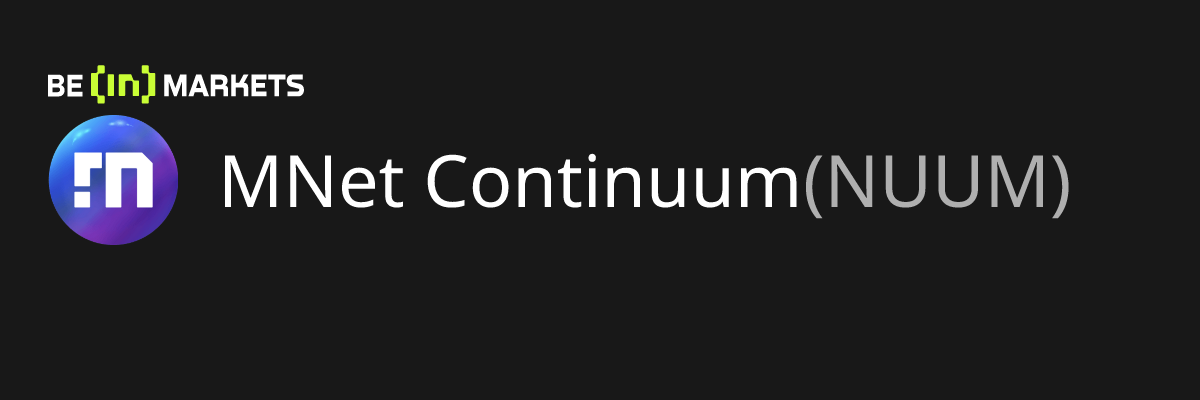 MNet Continuum (NUUM) Price, MarketCap, Charts and Fundamentals Info ...