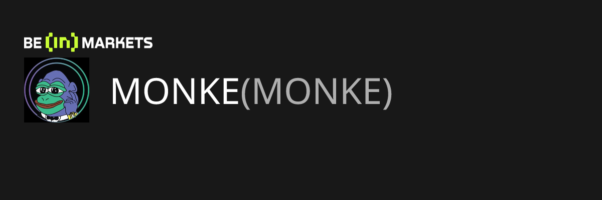 Cours du MONKE (MONKE) : Prix, Informations fondamentales ...