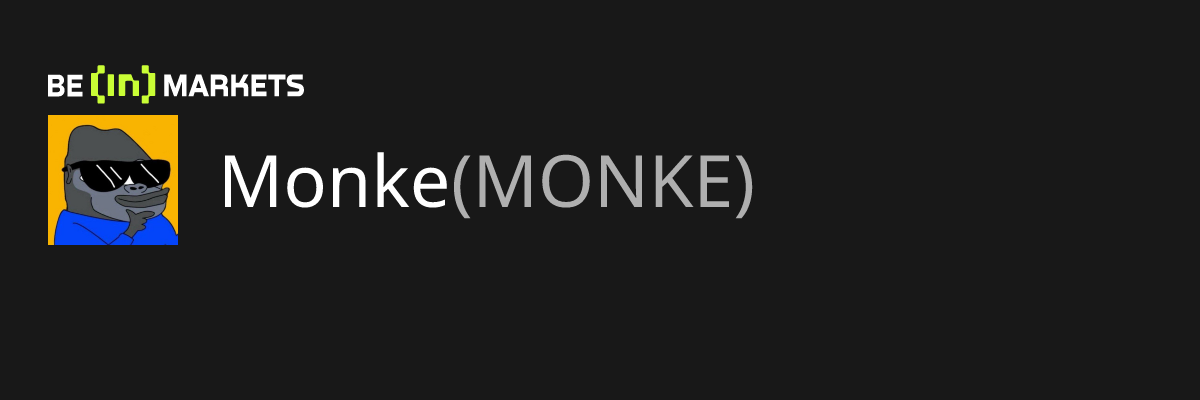 Monke (MONKE) Price, MarketCap, Charts and Fundamentals Info - BeInCrypto