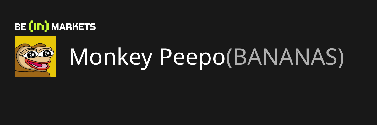 Monkey Peepo (BANANAS) Price, MarketCap, Charts and Fundamentals Info ...