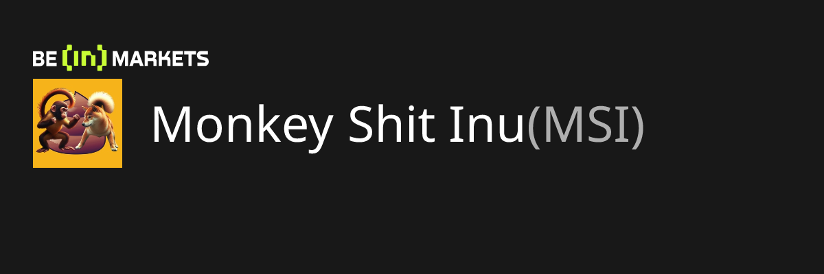 Monkey Shit Inu (MSI) Price, MarketCap, Charts and Fundamentals Info ...