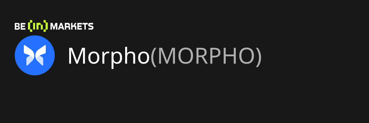 Morpho (MORPHO) Price, MarketCap, Charts and Fundamentals Info - BeInCrypto