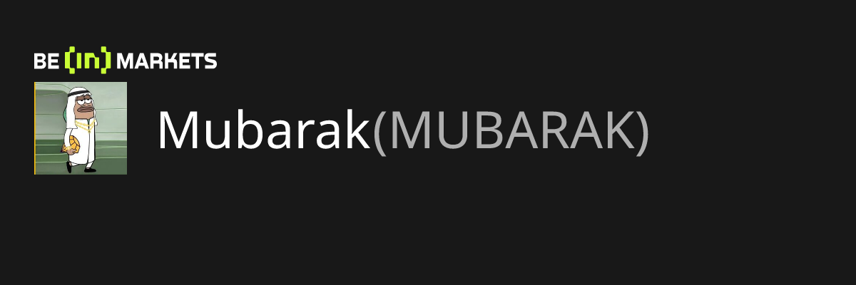 Mubarak (MUBARAK) Price, MarketCap, Charts and Fundamentals Info ...