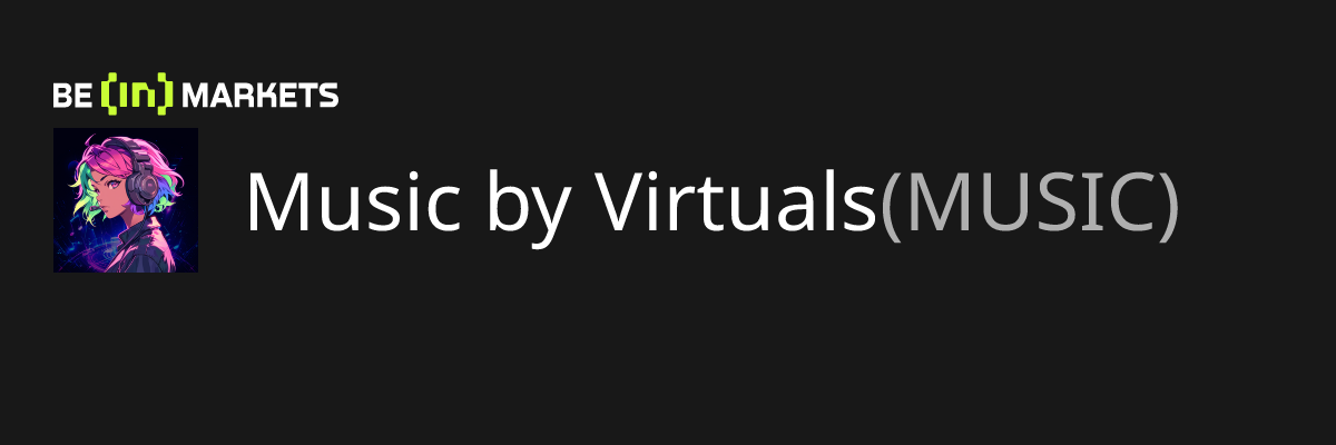 Music by Virtuals (MUSIC) Price, MarketCap, Charts and Fundamentals Info - BeInCrypto