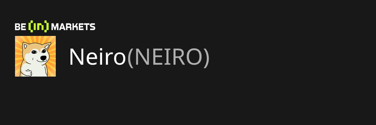 Neiro (NEIRO) Harga, Kapitalisasi Pasar, Info Grafik dan Fundamental ...