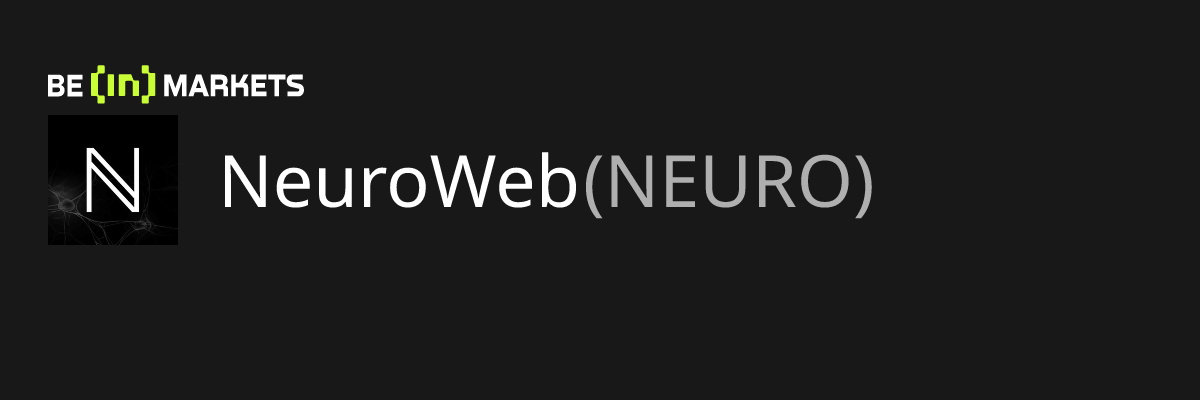 NeuroWeb (NEURO) Price, MarketCap, Charts and Fundamentals Info - BeInCrypto