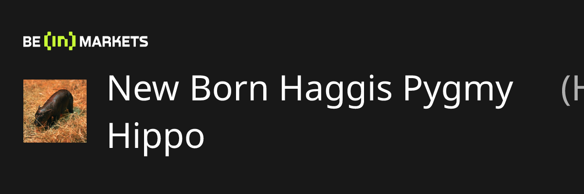 New Born Haggis Pygmy Hippo (HAGGIS) Price, MarketCap, Charts and ...