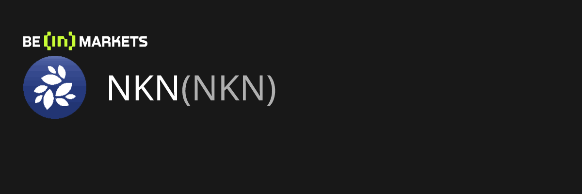 NKN (NKN) Price, MarketCap, Charts and Fundamentals Info - BeInCrypto