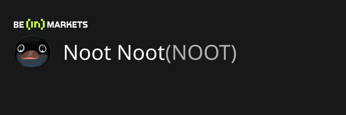 Noot Noot (NOOT) Informações sobre preço, MarketCap, gráficos e ...